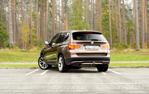 Brūns BMW X3 2012 Rīga, ar dzinēja tilpumu 3.00 L un nobraukumu 321 tūkst. km par 10990 €, foto 9 vietnē AUTOMOTO.COM.LV