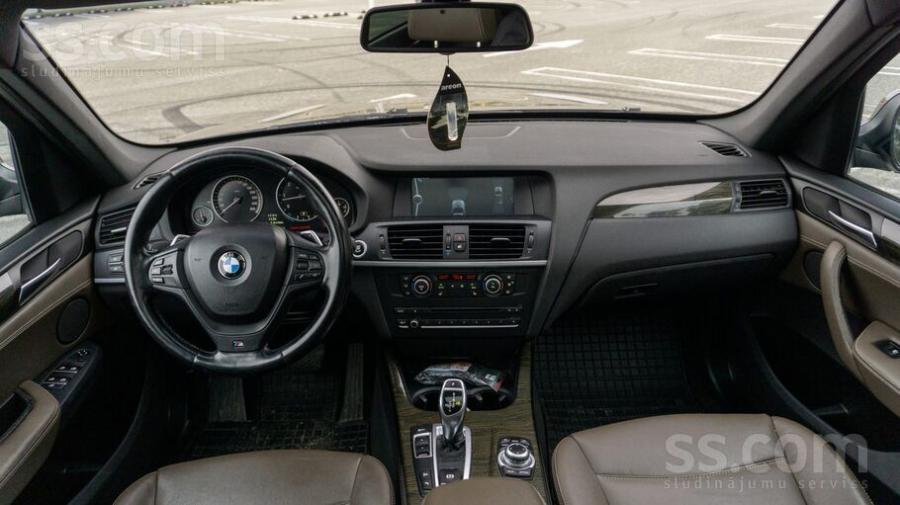 Brūns BMW X3 2012 Rīga, ar dzinēja tilpumu 3.00 L un nobraukumu 321 tūkst. km par 10990 €, foto 13 vietnē AUTOMOTO.COM.LV
