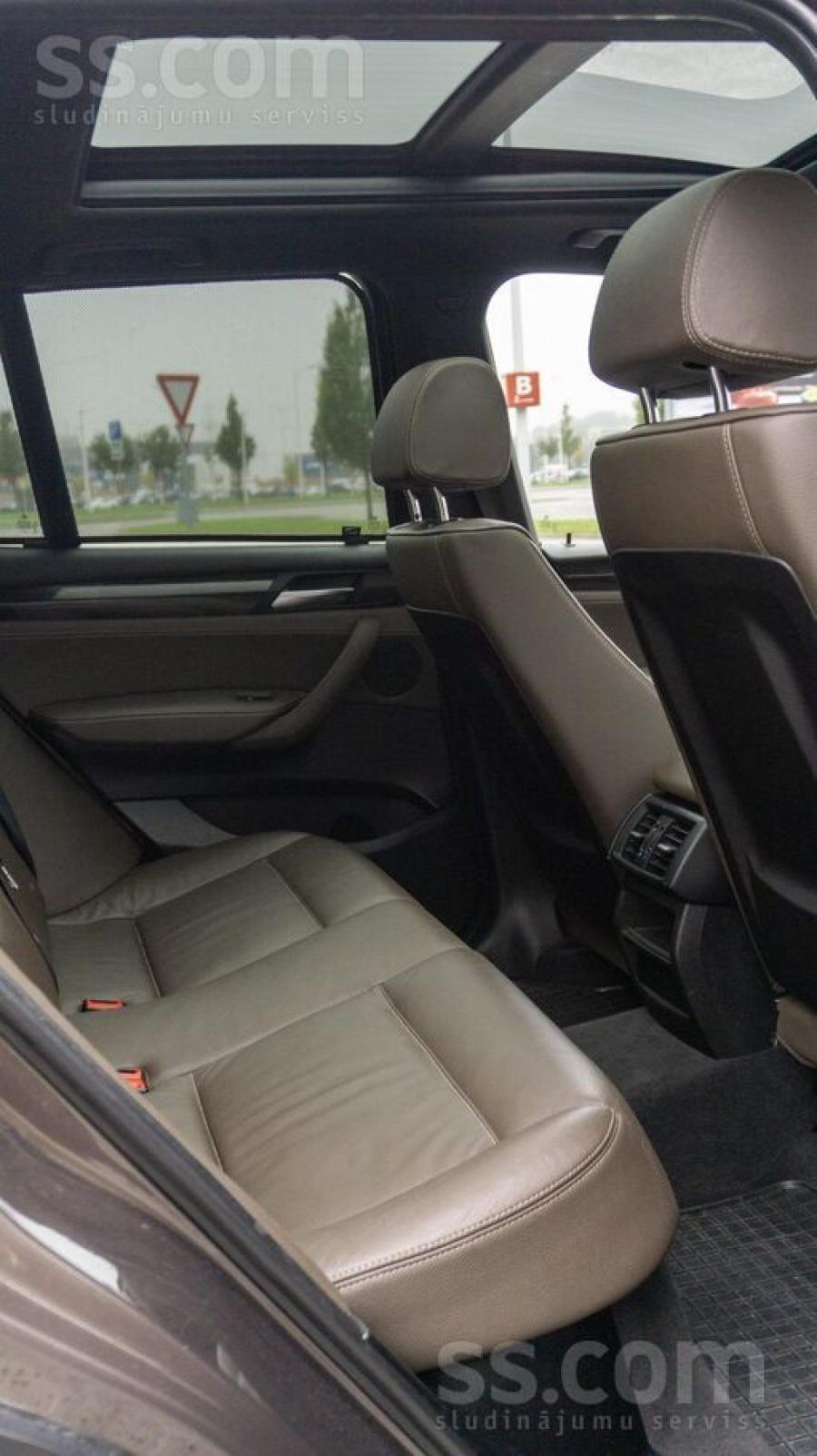 Brūns BMW X3 2012 Rīga, ar dzinēja tilpumu 3.00 L un nobraukumu 321 tūkst. km par 10990 €, foto 28 vietnē AUTOMOTO.COM.LV