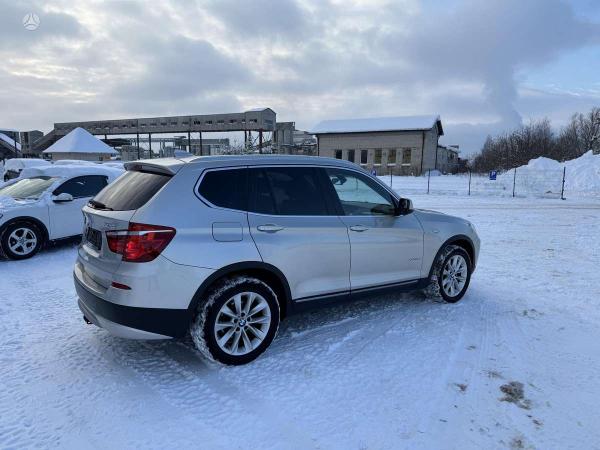 Brown BMW X3 2013 in Telschi, with an engine capacity of 2.00 L and mileage of 232 thousand km for 9999 €, photo 7 on AUTOMOTO.COM.LV