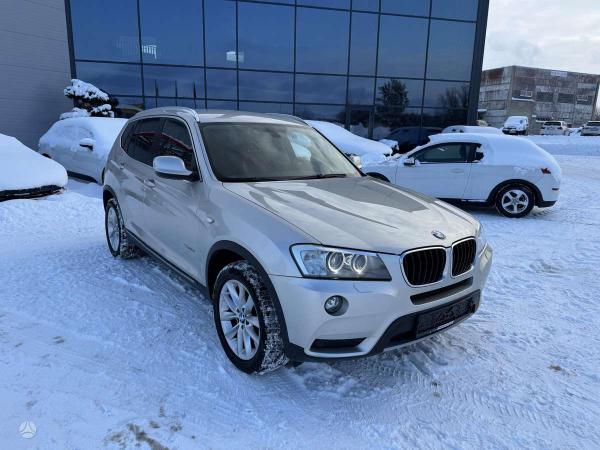 Brown BMW X3 2013 in Telschi, with an engine capacity of 2.00 L and mileage of 232 thousand km for 9999 €, photo 9 on AUTOMOTO.COM.LV
