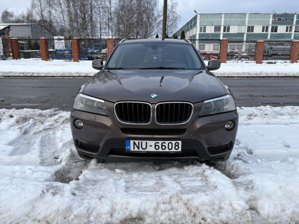 Brūns BMW X3 2013 Jūrmala, ar dzinēja tilpumu 2.00 L un nobraukumu 302 tūkst. km par 11000 €, foto 1 vietnē AUTOMOTO.COM.LV