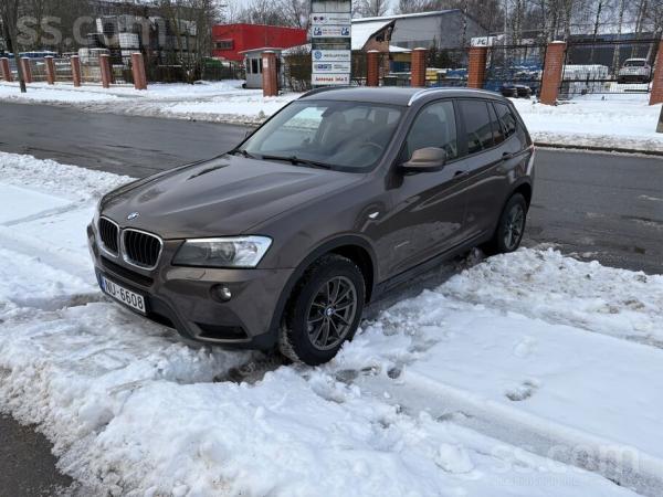 Brūns BMW X3 2013 Jūrmala, ar dzinēja tilpumu 2.00 L un nobraukumu 302 tūkst. km par 11000 €, foto 2 vietnē AUTOMOTO.COM.LV