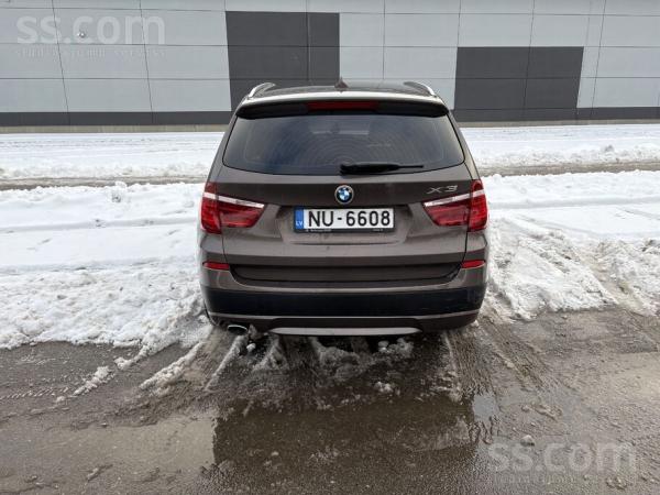 Brūns BMW X3 2013 Jūrmala, ar dzinēja tilpumu 2.00 L un nobraukumu 302 tūkst. km par 11000 €, foto 5 vietnē AUTOMOTO.COM.LV