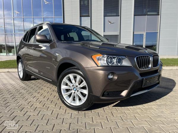 Brown BMW X3 2013 in Siauliai, with an engine capacity of 2.00 L and mileage of 147 thousand km for 10500 €, photo 1 on AUTOMOTO.COM.LV