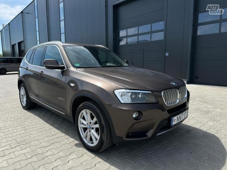 Brūns BMW X3 2013 Klaipėda, ar dzinēja tilpumu 3.00 L un nobraukumu 274 tūkst. km par 10900 €, foto 1 vietnē AUTOMOTO.COM.LV