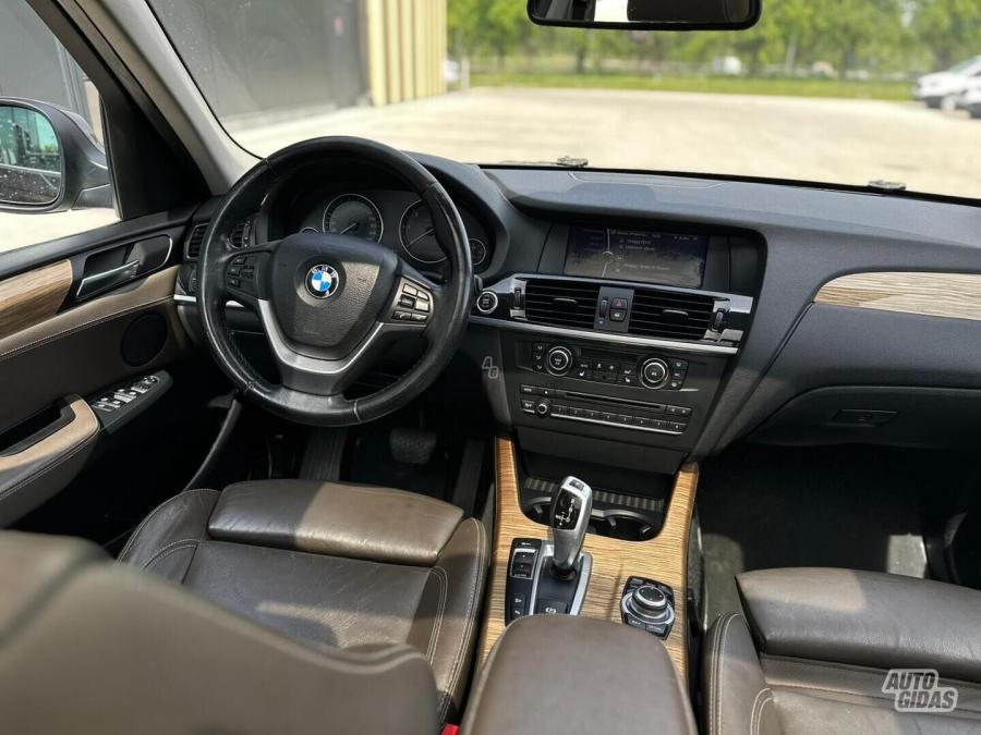 Brūns BMW X3 2013 Klaipėda, ar dzinēja tilpumu 3.00 L un nobraukumu 274 tūkst. km par 10900 €, foto 6 vietnē AUTOMOTO.COM.LV