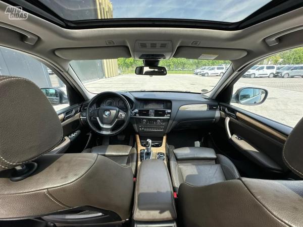 Brown BMW X3 2013 in Klaipeda, with an engine capacity of 3.00 L and mileage of 274 thousand km for 10900 €, photo 8 on AUTOMOTO.COM.LV