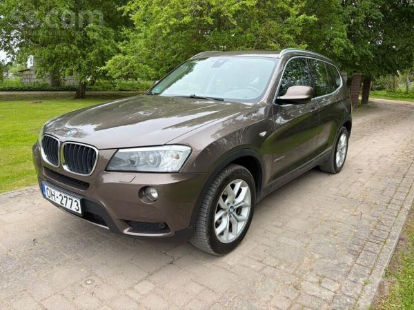 Brūns BMW X3 2013 Jelgava, ar dzinēja tilpumu 2.00 L un nobraukumu 240 tūkst. km par 10500 €, foto 1 vietnē AUTOMOTO.COM.LV