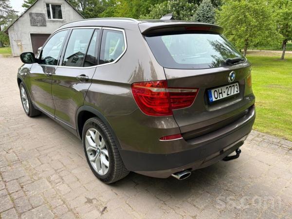 Brūns BMW X3 2013 Jelgava, ar dzinēja tilpumu 2.00 L un nobraukumu 240 tūkst. km par 10500 €, foto 3 vietnē AUTOMOTO.COM.LV