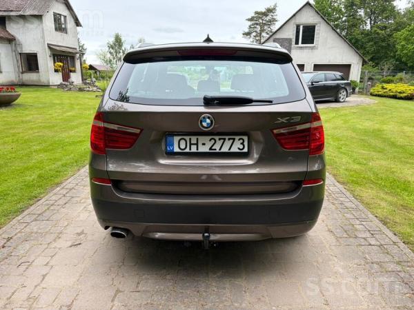 Brūns BMW X3 2013 Jelgava, ar dzinēja tilpumu 2.00 L un nobraukumu 240 tūkst. km par 10500 €, foto 4 vietnē AUTOMOTO.COM.LV