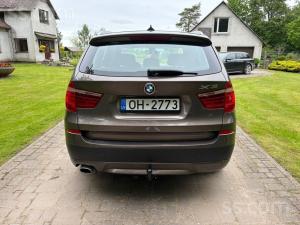 Brūns BMW X3 2013 Jelgava, ar dzinēja tilpumu 2.00 L un nobraukumu 240 tūkst. km par 10500 €, foto 5 vietnē AUTOMOTO.COM.LV