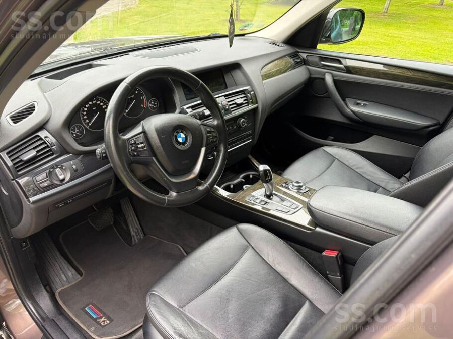 Brūns BMW X3 2013 Jelgava, ar dzinēja tilpumu 2.00 L un nobraukumu 240 tūkst. km par 10500 €, foto 10 vietnē AUTOMOTO.COM.LV