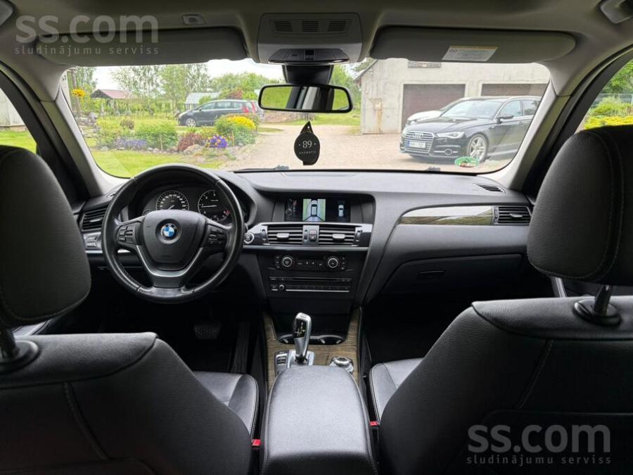 Brūns BMW X3 2013 Jelgava, ar dzinēja tilpumu 2.00 L un nobraukumu 240 tūkst. km par 10500 €, foto 12 vietnē AUTOMOTO.COM.LV