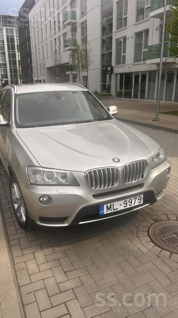 Brūns BMW X3 2013 Rīga, ar dzinēja tilpumu 3.00 L un nobraukumu 330 tūkst. km par 10800 €, foto 7 vietnē AUTOMOTO.COM.LV