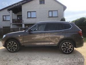 Brown BMW X3 2013 in Riga, with an engine capacity of 2.00 L and mileage of 350 thousand km for 9997 €, photo 5 on AUTOMOTO.COM.LV