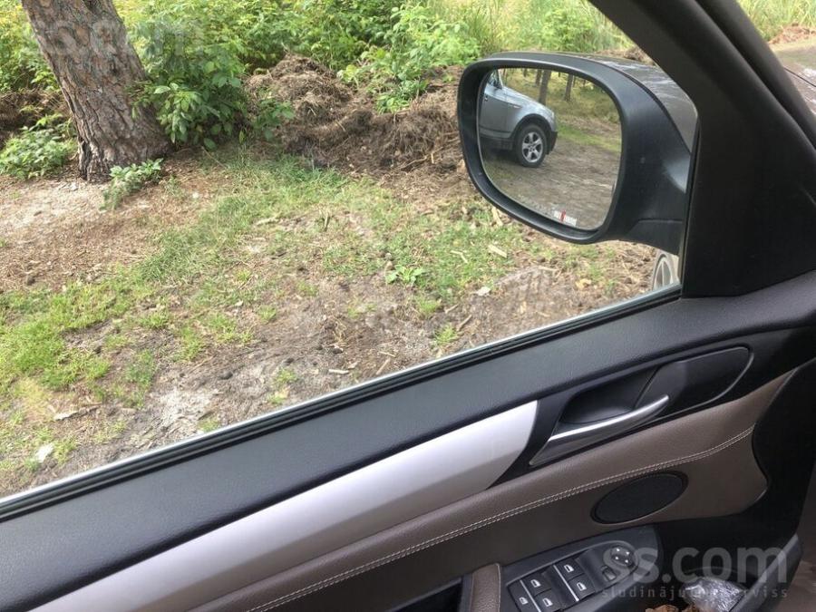 Brown BMW X3 2013 in Riga, with an engine capacity of 2.00 L and mileage of 350 thousand km for 9997 €, photo 15 on AUTOMOTO.COM.LV
