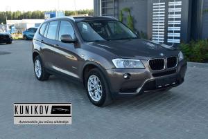 Brown BMW X3 2013 in Vilnius, with an engine capacity of 2.00 L and mileage of 272 thousand km for 8450 €, photo  on AUTOMOTO.COM.LV