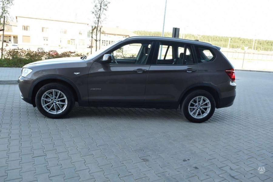 Brūns BMW X3 2013 Viļņa, ar dzinēja tilpumu 2.00 L un nobraukumu 272 tūkst. km par 8450 €, foto 5 vietnē AUTOMOTO.COM.LV