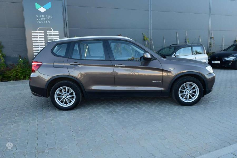 Brūns BMW X3 2013 Viļņa, ar dzinēja tilpumu 2.00 L un nobraukumu 272 tūkst. km par 8450 €, foto 9 vietnē AUTOMOTO.COM.LV