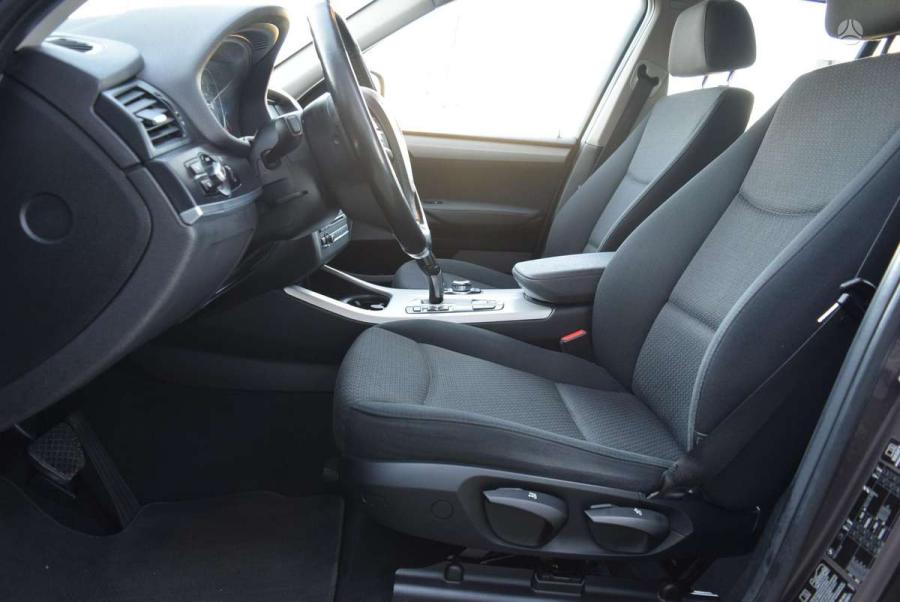 Brūns BMW X3 2013 Viļņa, ar dzinēja tilpumu 2.00 L un nobraukumu 272 tūkst. km par 8450 €, foto 10 vietnē AUTOMOTO.COM.LV