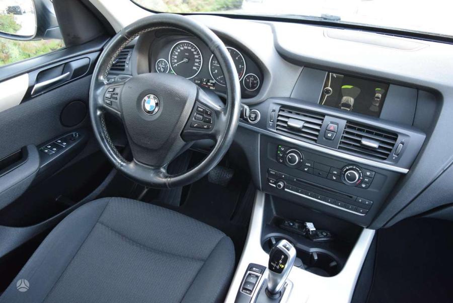 Brūns BMW X3 2013 Viļņa, ar dzinēja tilpumu 2.00 L un nobraukumu 272 tūkst. km par 8450 €, foto 14 vietnē AUTOMOTO.COM.LV