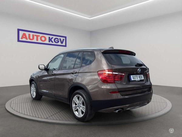 Brown BMW X3 2013 in Kaunas, with an engine capacity of 2.00 L and mileage of 288 thousand km for 8999 €, photo 4 on AUTOMOTO.COM.LV