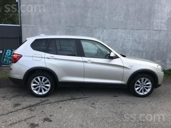 Brown BMW X3 2014 in Liepaja, with an engine capacity of 3.00 L and mileage of 209 thousand km for 15350 €, photo 2 on AUTOMOTO.COM.LV