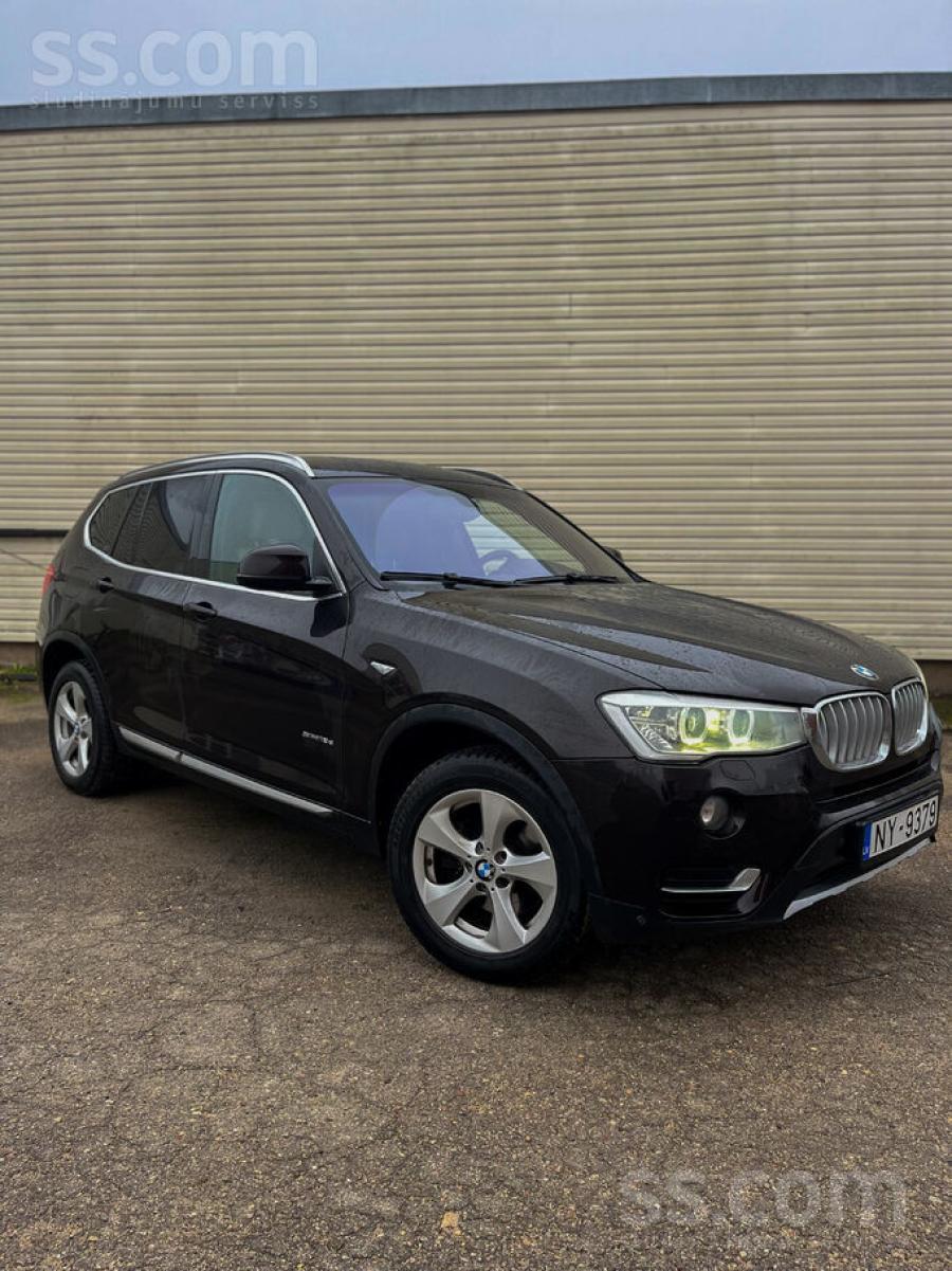 Brūns BMW X3 2014 Ogre, ar dzinēja tilpumu 2.00 L un nobraukumu 297 tūkst. km par 12750 €, foto 1 vietnē AUTOMOTO.COM.LV
