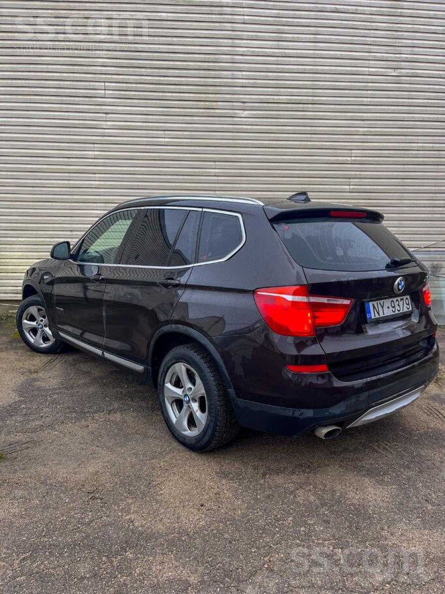 Brūns BMW X3 2014 Ogre, ar dzinēja tilpumu 2.00 L un nobraukumu 297 tūkst. km par 12750 €, foto 4 vietnē AUTOMOTO.COM.LV