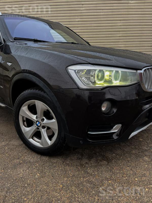Brūns BMW X3 2014 Ogre, ar dzinēja tilpumu 2.00 L un nobraukumu 297 tūkst. km par 12750 €, foto 7 vietnē AUTOMOTO.COM.LV
