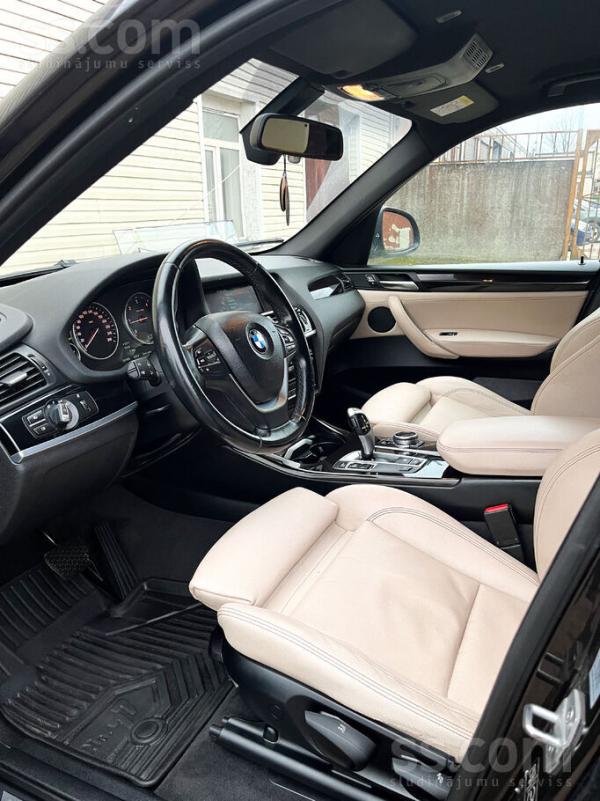 Brūns BMW X3 2014 Ogre, ar dzinēja tilpumu 2.00 L un nobraukumu 297 tūkst. km par 12750 €, foto 9 vietnē AUTOMOTO.COM.LV
