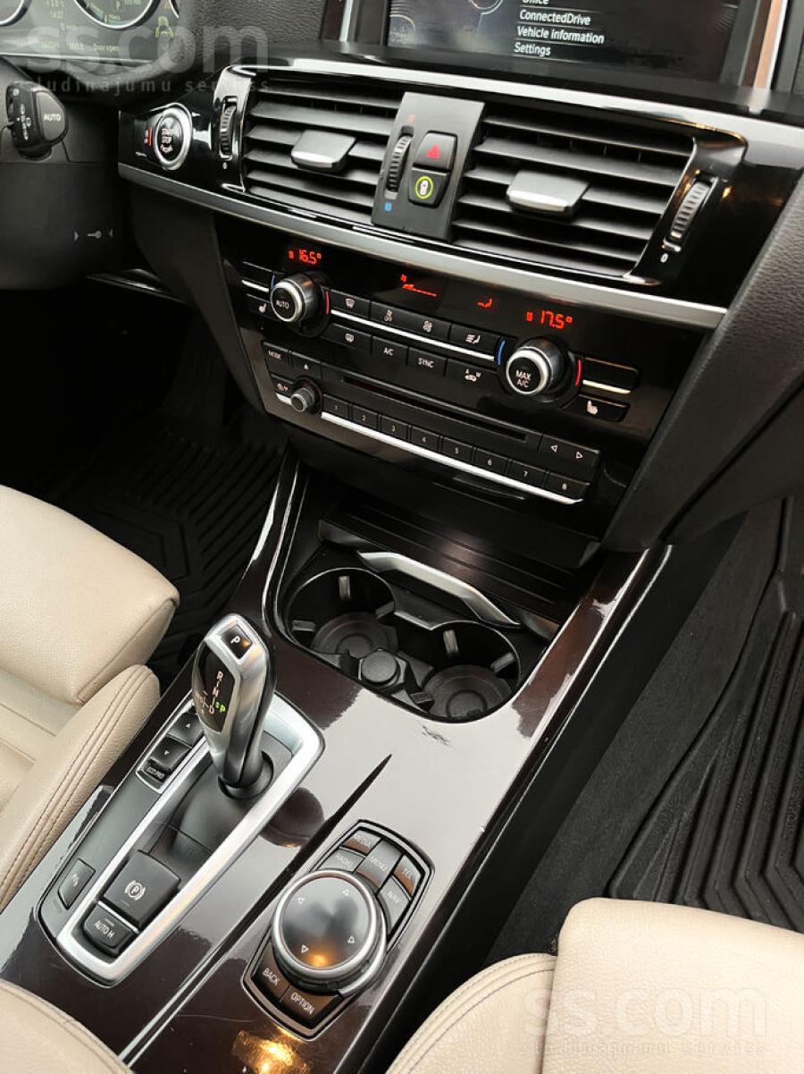 Brūns BMW X3 2014 Ogre, ar dzinēja tilpumu 2.00 L un nobraukumu 297 tūkst. km par 12750 €, foto 13 vietnē AUTOMOTO.COM.LV