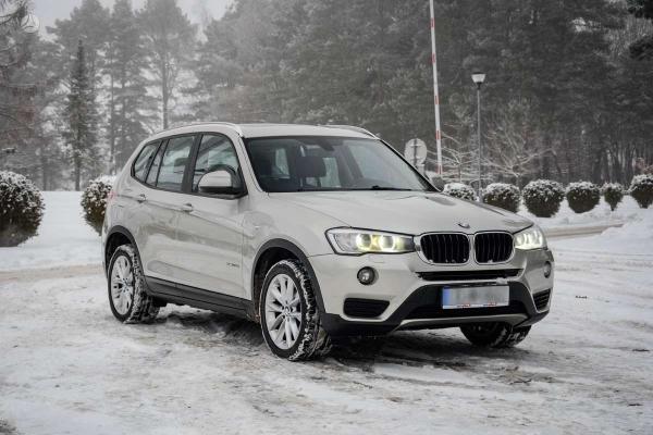 Brown BMW X3 2014 in Elektrenai, with an engine capacity of 2.00 L and mileage of 300 thousand km for 11350 €, photo 3 on AUTOMOTO.COM.LV
