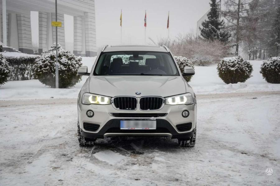 Brown BMW X3 2014 in Elektrenai, with an engine capacity of 2.00 L and mileage of 300 thousand km for 11350 €, photo 2 on AUTOMOTO.COM.LV