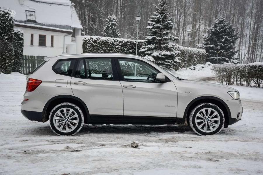Brown BMW X3 2014 in Elektrenai, with an engine capacity of 2.00 L and mileage of 300 thousand km for 11350 €, photo 4 on AUTOMOTO.COM.LV