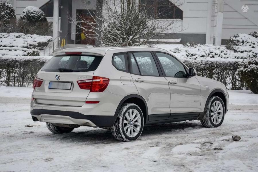 Brown BMW X3 2014 in Elektrenai, with an engine capacity of 2.00 L and mileage of 300 thousand km for 11350 €, photo 5 on AUTOMOTO.COM.LV