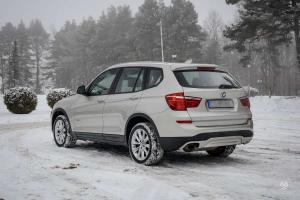 Brown BMW X3 2014 in Elektrenai, with an engine capacity of 2.00 L and mileage of 300 thousand km for 11350 €, photo 7 on AUTOMOTO.COM.LV