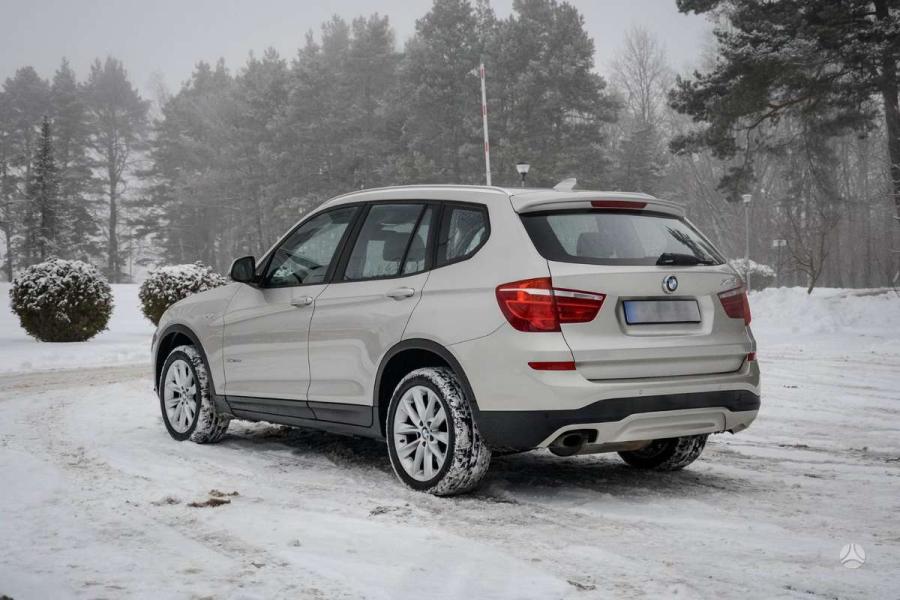 Brown BMW X3 2014 in Elektrenai, with an engine capacity of 2.00 L and mileage of 300 thousand km for 11350 €, photo 7 on AUTOMOTO.COM.LV