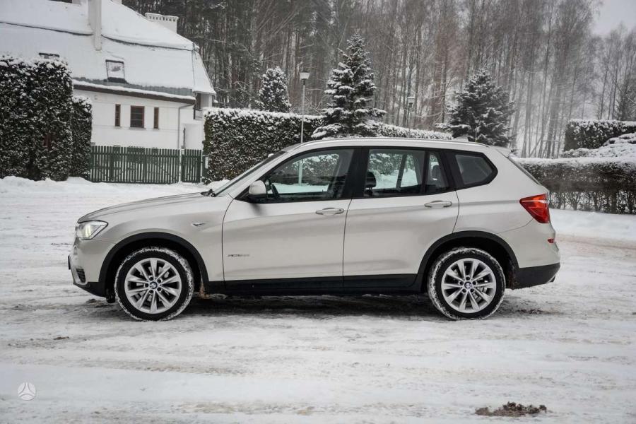 Brown BMW X3 2014 in Elektrenai, with an engine capacity of 2.00 L and mileage of 300 thousand km for 11350 €, photo 8 on AUTOMOTO.COM.LV