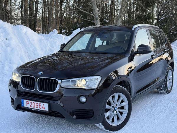 Brown BMW X3 2014 in Raseiniai, with an engine capacity of 2.00 L and mileage of 279 thousand km for 12555 €, photo 1 on AUTOMOTO.COM.LV