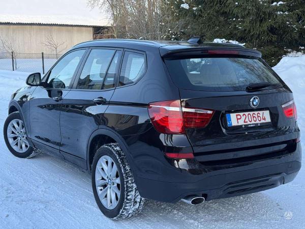 Brown BMW X3 2014 in Raseiniai, with an engine capacity of 2.00 L and mileage of 279 thousand km for 12555 €, photo 3 on AUTOMOTO.COM.LV