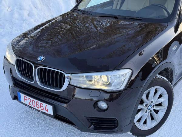 Brown BMW X3 2014 in Raseiniai, with an engine capacity of 2.00 L and mileage of 279 thousand km for 12555 €, photo 5 on AUTOMOTO.COM.LV