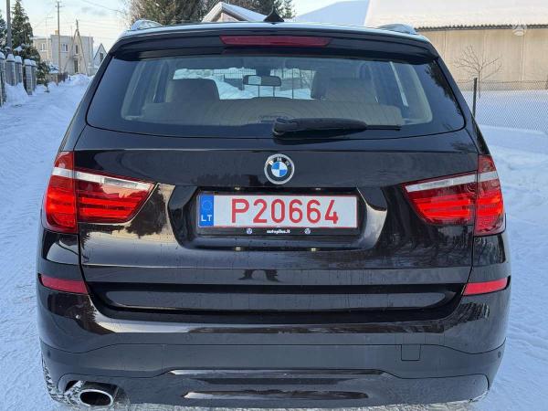 Brown BMW X3 2014 in Raseiniai, with an engine capacity of 2.00 L and mileage of 279 thousand km for 12555 €, photo 8 on AUTOMOTO.COM.LV