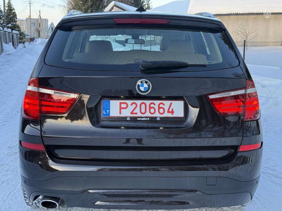 Brūns BMW X3 2014 Raseiniai, ar dzinēja tilpumu 2.00 L un nobraukumu 279 tūkst. km par 12555 €, foto 8 vietnē AUTOMOTO.COM.LV