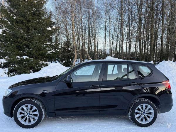 Brown BMW X3 2014 in Raseiniai, with an engine capacity of 2.00 L and mileage of 279 thousand km for 12555 €, photo 10 on AUTOMOTO.COM.LV