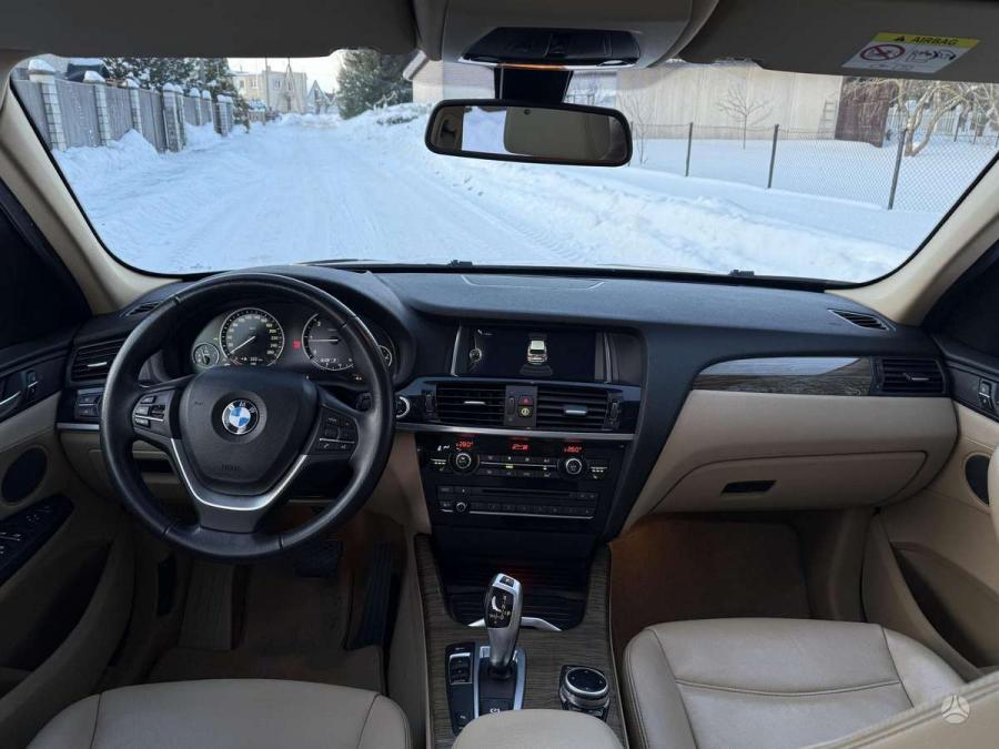 Brūns BMW X3 2014 Raseiniai, ar dzinēja tilpumu 2.00 L un nobraukumu 279 tūkst. km par 12555 €, foto 11 vietnē AUTOMOTO.COM.LV