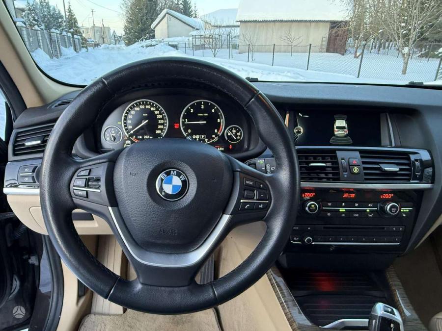 Brūns BMW X3 2014 Raseiniai, ar dzinēja tilpumu 2.00 L un nobraukumu 279 tūkst. km par 12555 €, foto 12 vietnē AUTOMOTO.COM.LV