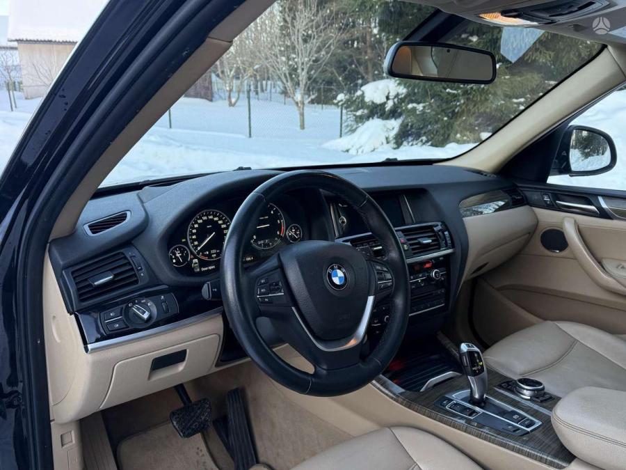 Brūns BMW X3 2014 Raseiniai, ar dzinēja tilpumu 2.00 L un nobraukumu 279 tūkst. km par 12555 €, foto 13 vietnē AUTOMOTO.COM.LV