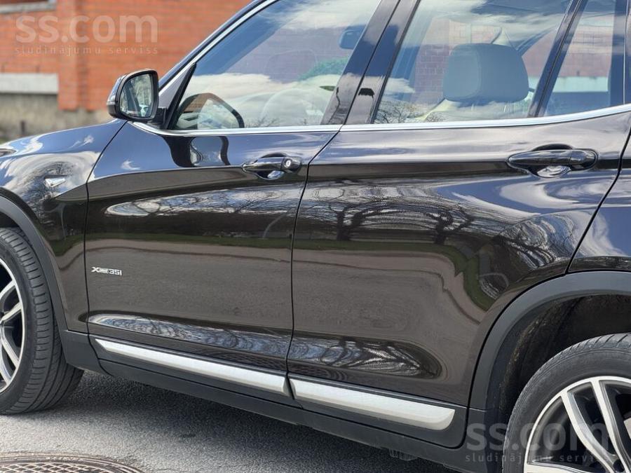 Brūns BMW X3 2014 Valmiera, ar dzinēja tilpumu 3.00 L un nobraukumu 200 tūkst. km par 15999 €, foto 13 vietnē AUTOMOTO.COM.LV